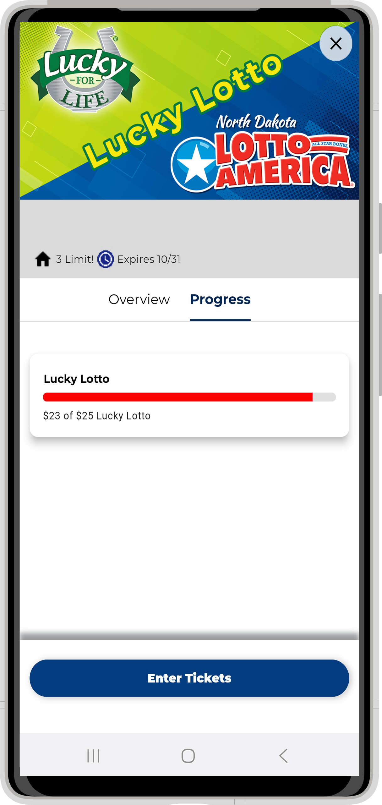 North Dakota Lottery | Official Mobile App